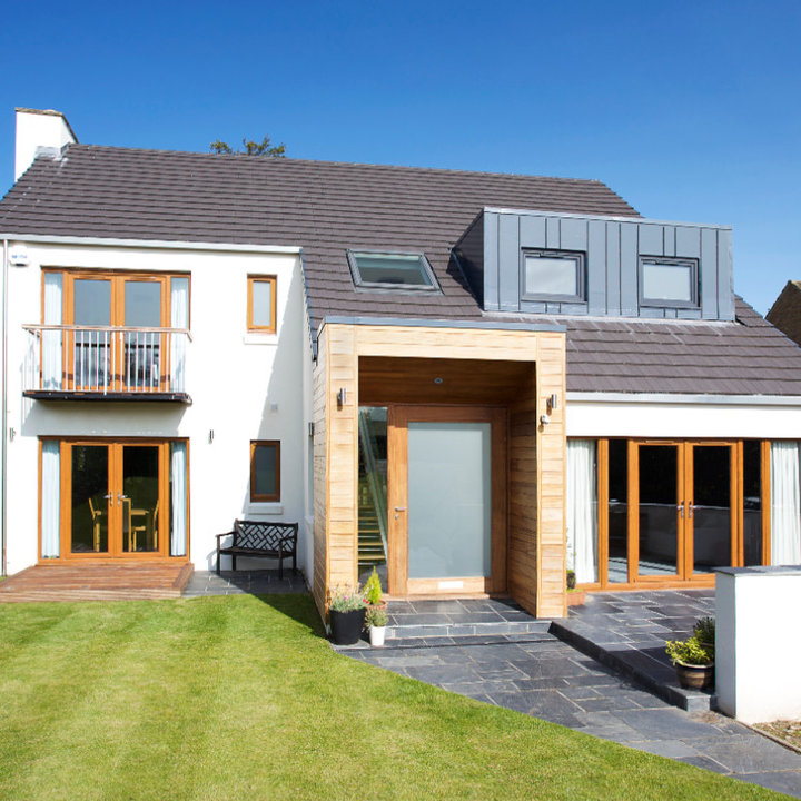 75 Beautiful Slanted Roof Home Design Ideas & Designs | Houzz AU