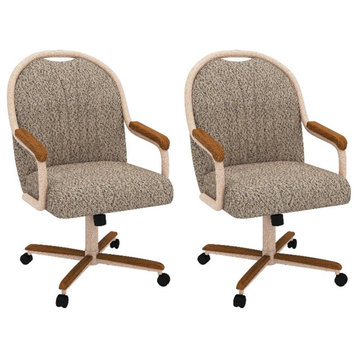 50+ Most Popular Dining Room Chairs with Wheels | Houzz