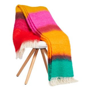 Matisse Mohair Jewel Throw - Traditional - Throws - by Room With a Soul ...