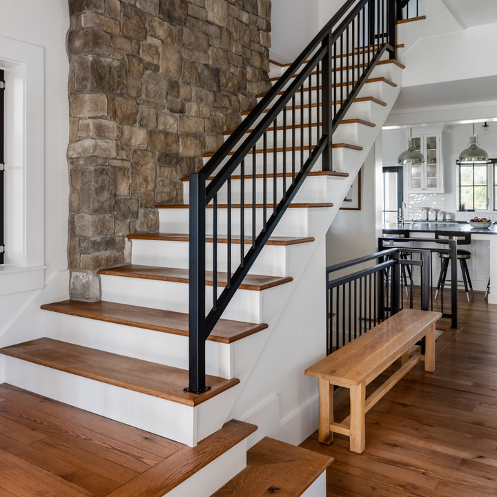75 Beautiful U-shaped Staircase Ideas & Designs - October 2025 | Houzz AU
