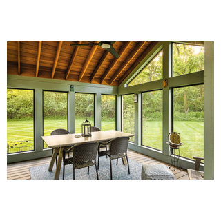 Screened Porch Retreat in Ann Arbor - Contemporary - Porch - Detroit ...