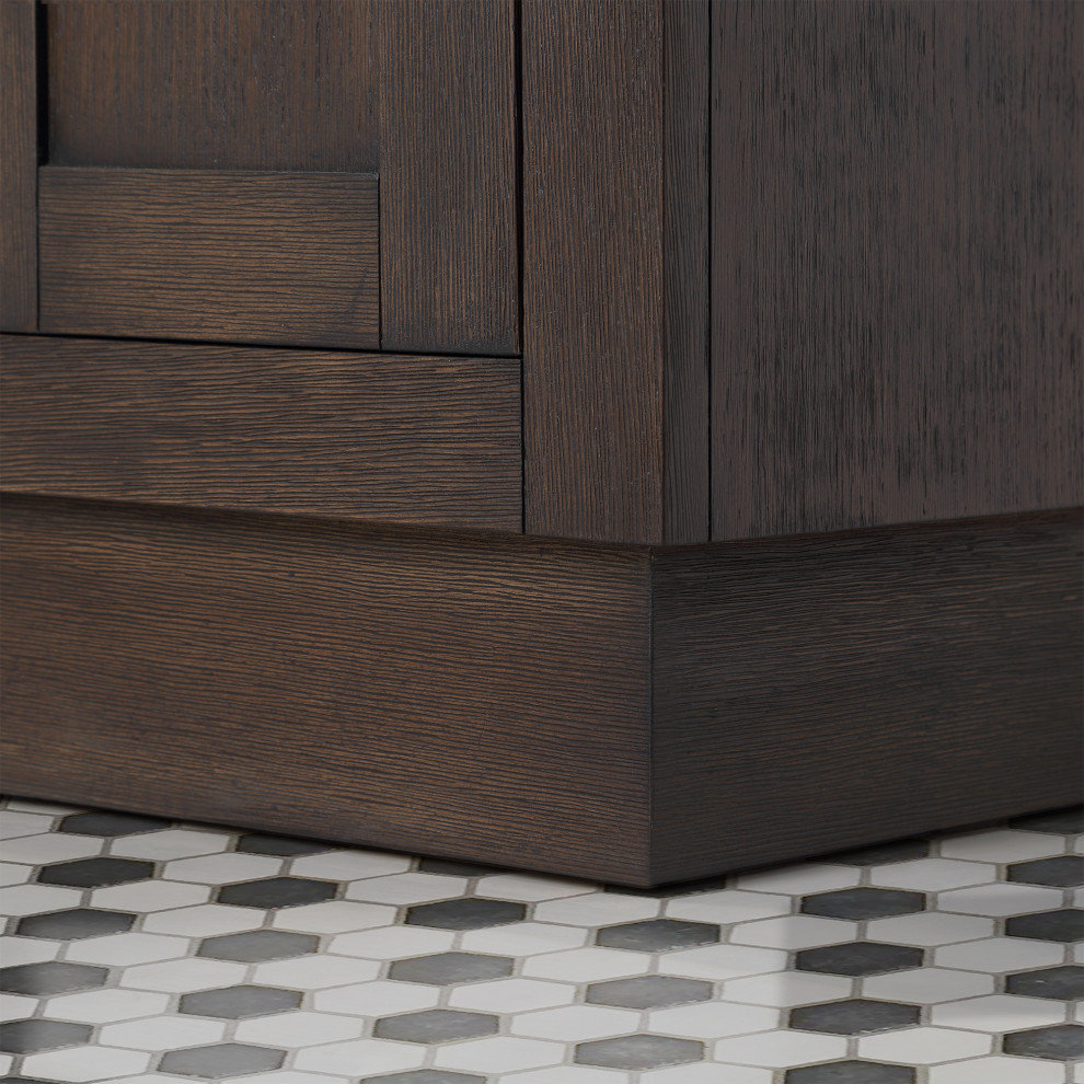 Chestnut 24" Single Bathroom Vanity - Transitional - Bathroom Vanities ...