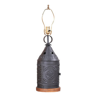 Tinner's Revere Lamp Base - Southwestern - Lamp Bases - by Zeckos | Houzz