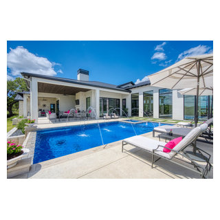 Modern Style Home in Cordillera Ranch - Modern - Pool - Other - by ...