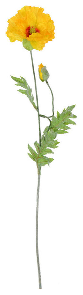 Vickerman 28" Red Poppy Spray, 6 per Pack - Traditional - Artificial ...