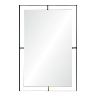 Heston Decorative Wall Mirror 20" x 31" - Contemporary - Wall Mirrors ...
