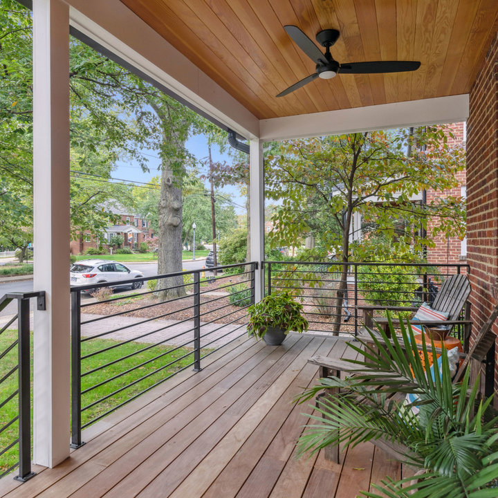 75 Metal Railing Porch Ideas You'll Love - April, 2025 | Houzz