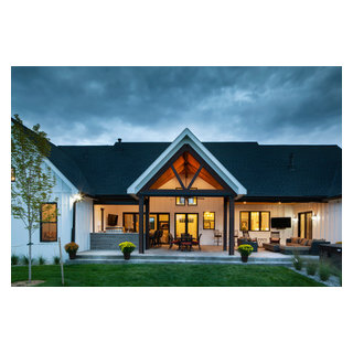 Back Porch - Farmhouse - Patio - Denver - by Lauren Shadid Architecture ...