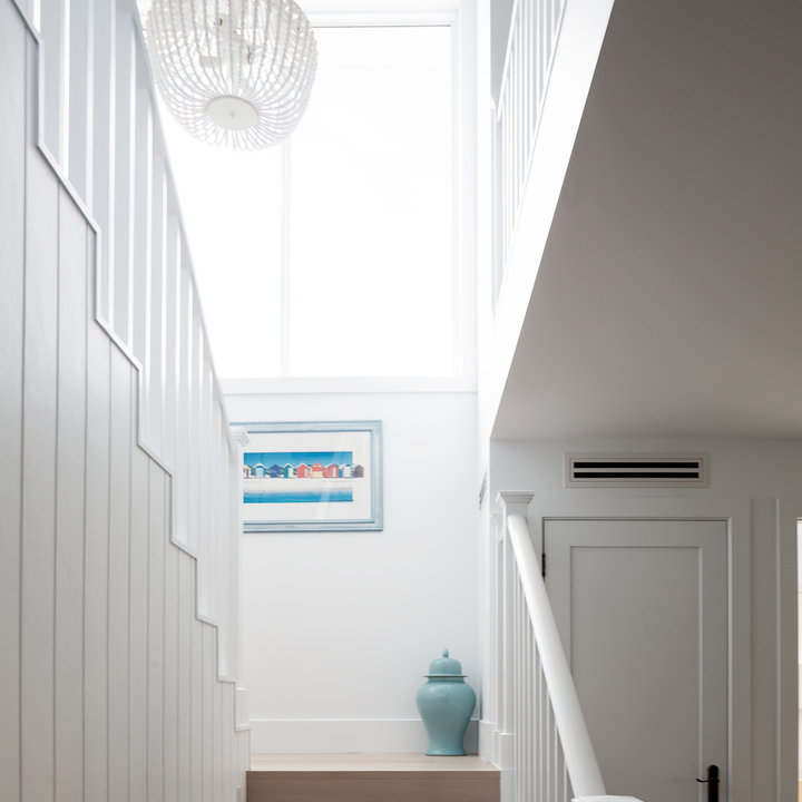 75 Beautiful Staircase with Tongue and Groove Walls Ideas and Designs ...