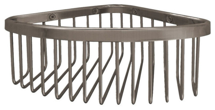 Kohler Medium Shower Basket, Stainless Steel, Vibrant Brushed Bronze ...