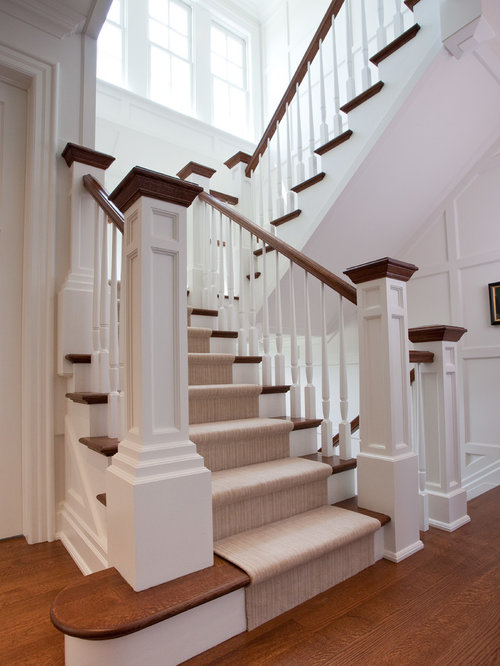 U-shaped Staircase Design Ideas, Renovations & Photos