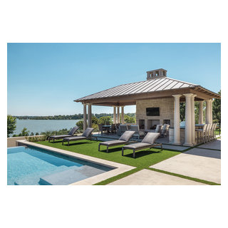 CHAPEL HILL - Modern - Pool - Dallas - by DDLA Design Landscape ...