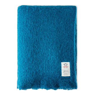 Jade Mohair Throw - Contemporary - Throws - by Room With a Soul | Houzz