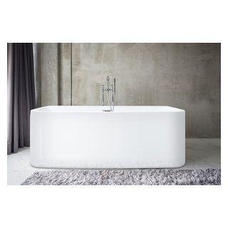 Aria 59" Freestanding Bathtub Ideabook - Modern - Bathroom - Los ...