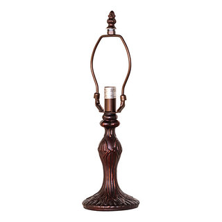7.5" High Fleur Table Base - Traditional - Lamp Bases - by Meyda ...