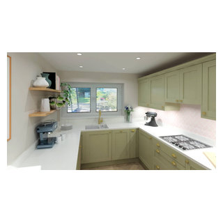 A Modern twist on the classic shaker design in Ferring - Modern ...