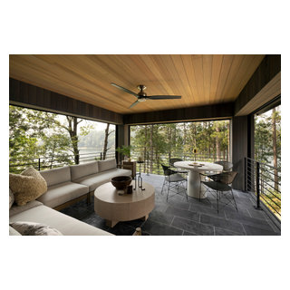 Wisconsin Woods Residence - Rustic - Porch - Minneapolis - by ...