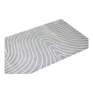 Persian Rugs Modern 9000 Swirls Contemporary, Beige, 9'0x12'6, 7'10"x10 ...