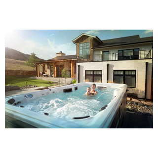 Master Spas: H2X Challenger 15D Swim Spa - Modern - Landscape - Other ...