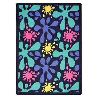 Kid Essentials Rug, Splat, 5'4"x7'8" - Contemporary - Kids Rugs - by ...