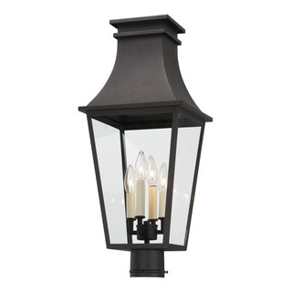 The Great Outdoors 7995 Gloucester 4 Light 25" Tall Post Light ...