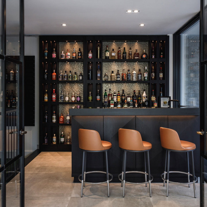75 Most Popular 75 Beautiful Black Home Bar Ideas and Designs Design ...