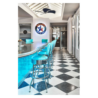 1950s American Diner-style kitchen - Contemporary - Other - by Stoneham ...