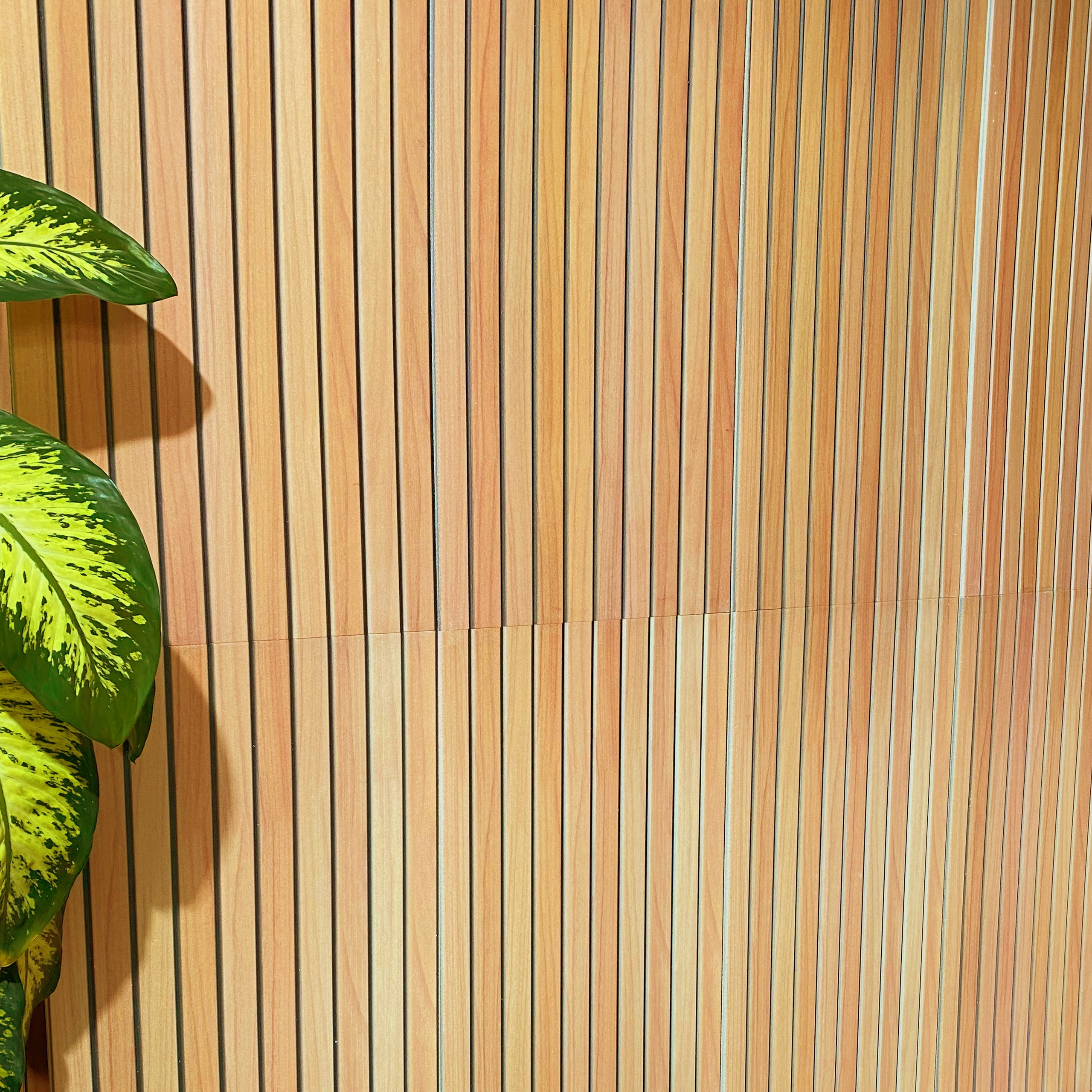 Faux Wood 3D Wall Panels, Set of 10, Covers 54 sq ft - Industrial ...