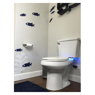 "Baby makes Three" Her bath - Contemporary - Los Angeles - by Manderley ...