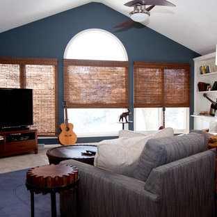 Vaulted Ceiling Window Treatments | Houzz