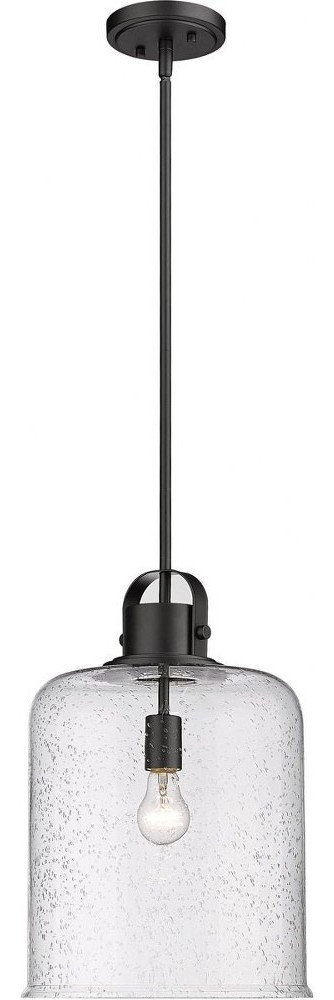 1 Light Pendant In Transitional Style-18.25 Inches Tall and 12 Inches ...
