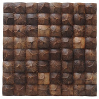 East at Main Grand Canyon Coconut Shell Wall Tile - Tropical - Mosaic ...