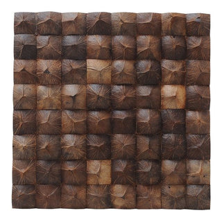 East at Main Grand Canyon Coconut Shell Wall Tile - Tropical - Mosaic ...