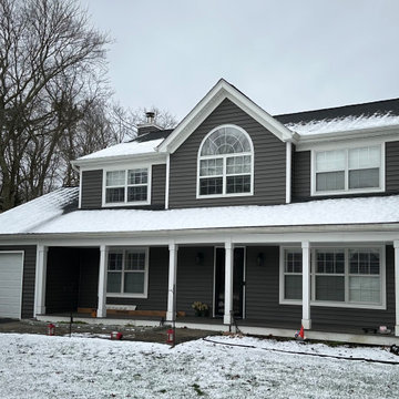 Windswept Smoke Siding - Photos & Ideas | Houzz