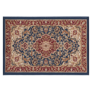 Kirsten Transitional Border Area Rug, 2' X 3' - Traditional - Area Rugs ...