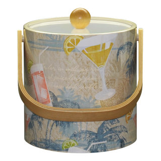 Ice Bucket, Tropical Design - Tropical - Ice Tools And Buckets - by Mr ...
