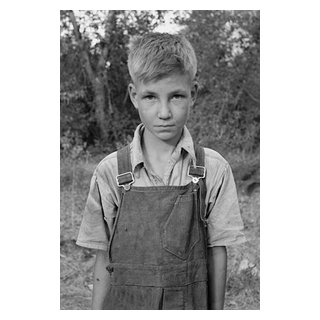 Squatter Boy, 12" x 18" - Traditional - Prints And Posters - by ...