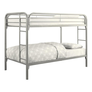 Coaster Fordham Twin Over Twin Bunk Bed With Built-In Ladders ...