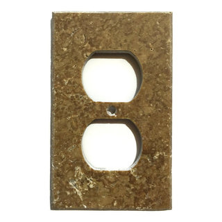 100% Authentic Real Travertine Switch Wall Plates Covers - Honed (Matte ...