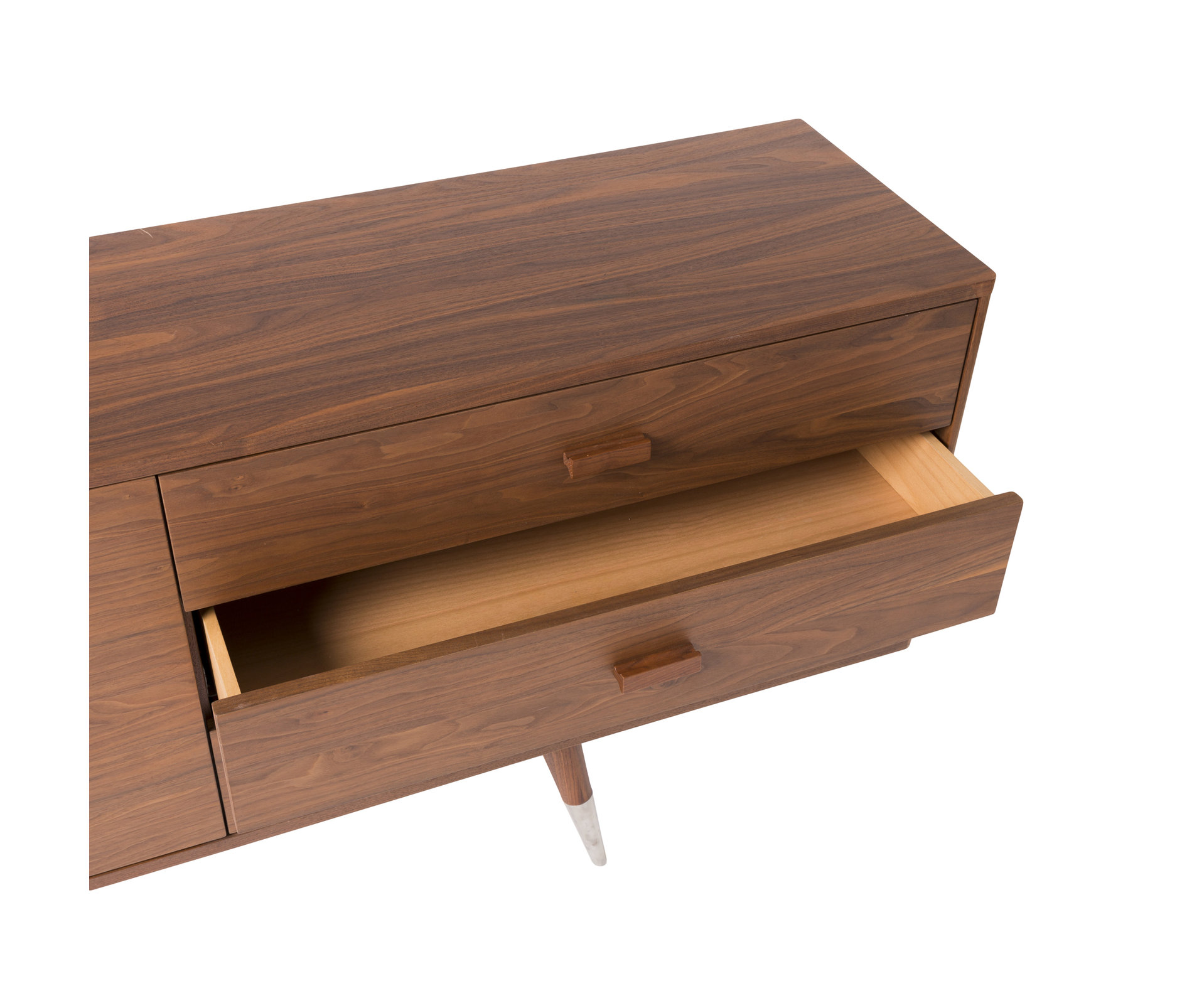 Sienna Sideboard Walnut Large - Midcentury - Buffets And Sideboards ...