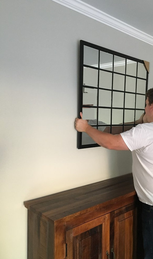 Living Room Mirror Placement