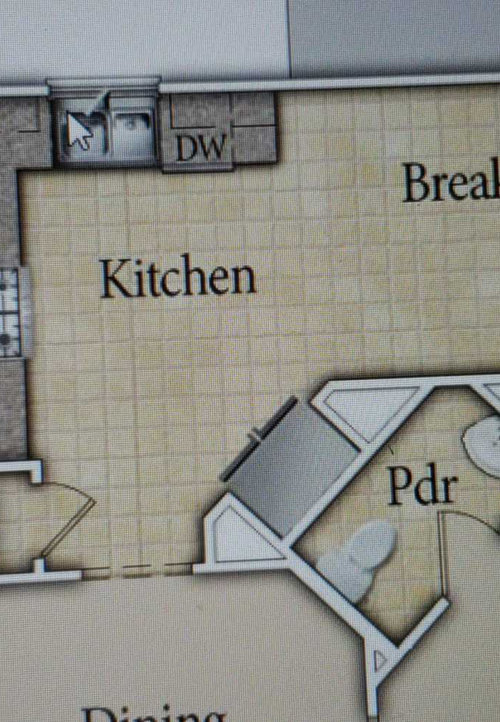 need help with my odd shaped kitchen
