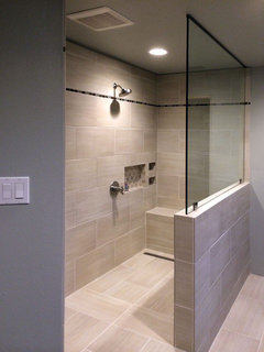 Walk in shower configuration help