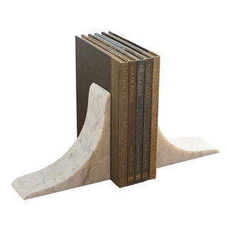 Sleek Bookends - Traditional - Bookends - by HedgeApple | Houzz