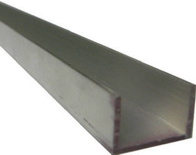 SteelWorks 11384 Aluminum Trim Channel, 3/4" x 48", Mill Finish ...
