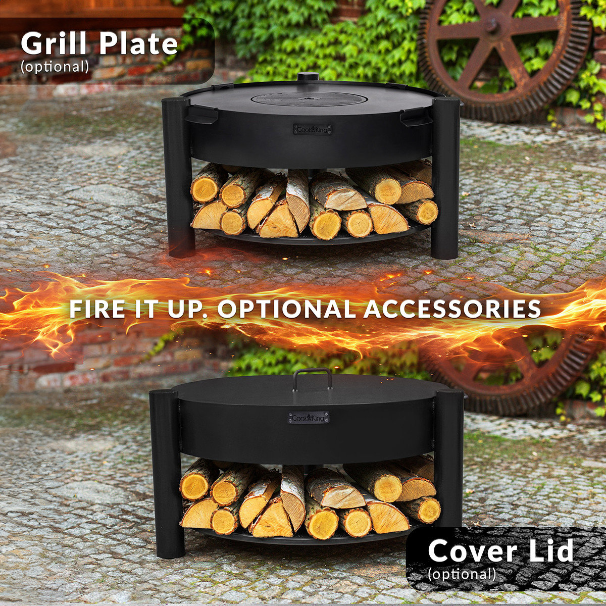 Montana 24" Fire Pit - Transitional - Fire Pits - by Good Directions ...