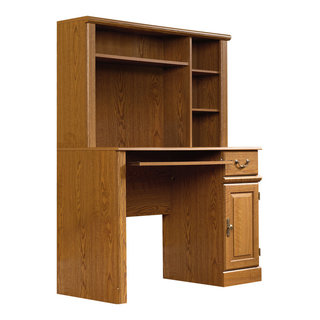 Sauder Orchard Hills Engineered Wood Computer Desk with Hutch in ...