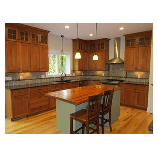 Craftsman Kitchen in Guilderland using Shiloh Cabinets.... - Craftsman ...