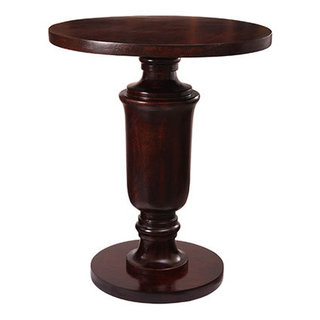 Kenroy Home Hickory Accent Table, Dark Mahogany, 65031DMAH ...