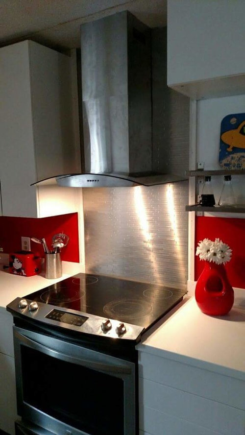 Ugly kitchen! Before and after...
